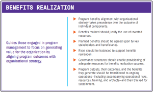PgMP Benefits Realization Principle