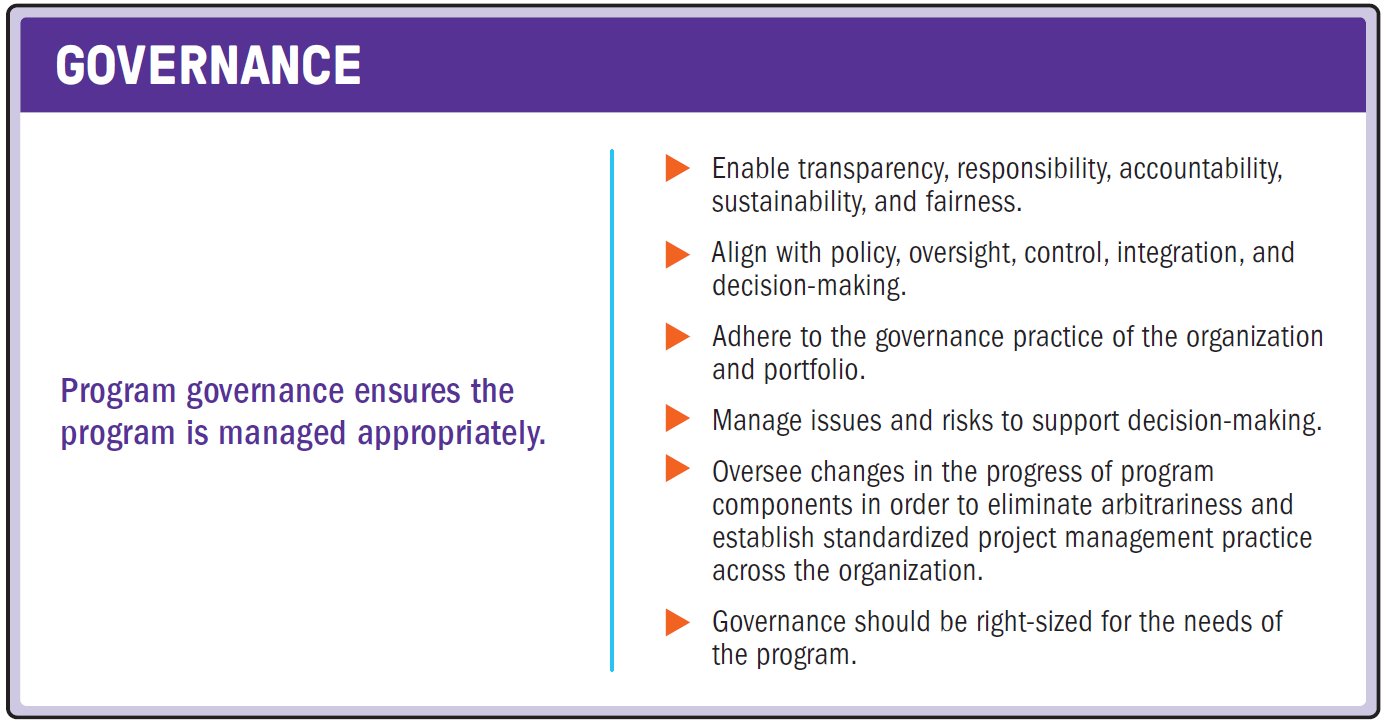 PgMP Certification Program Governance